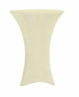 Tables - Poseur table covers white or Ivory - Marquee, decor & event ...