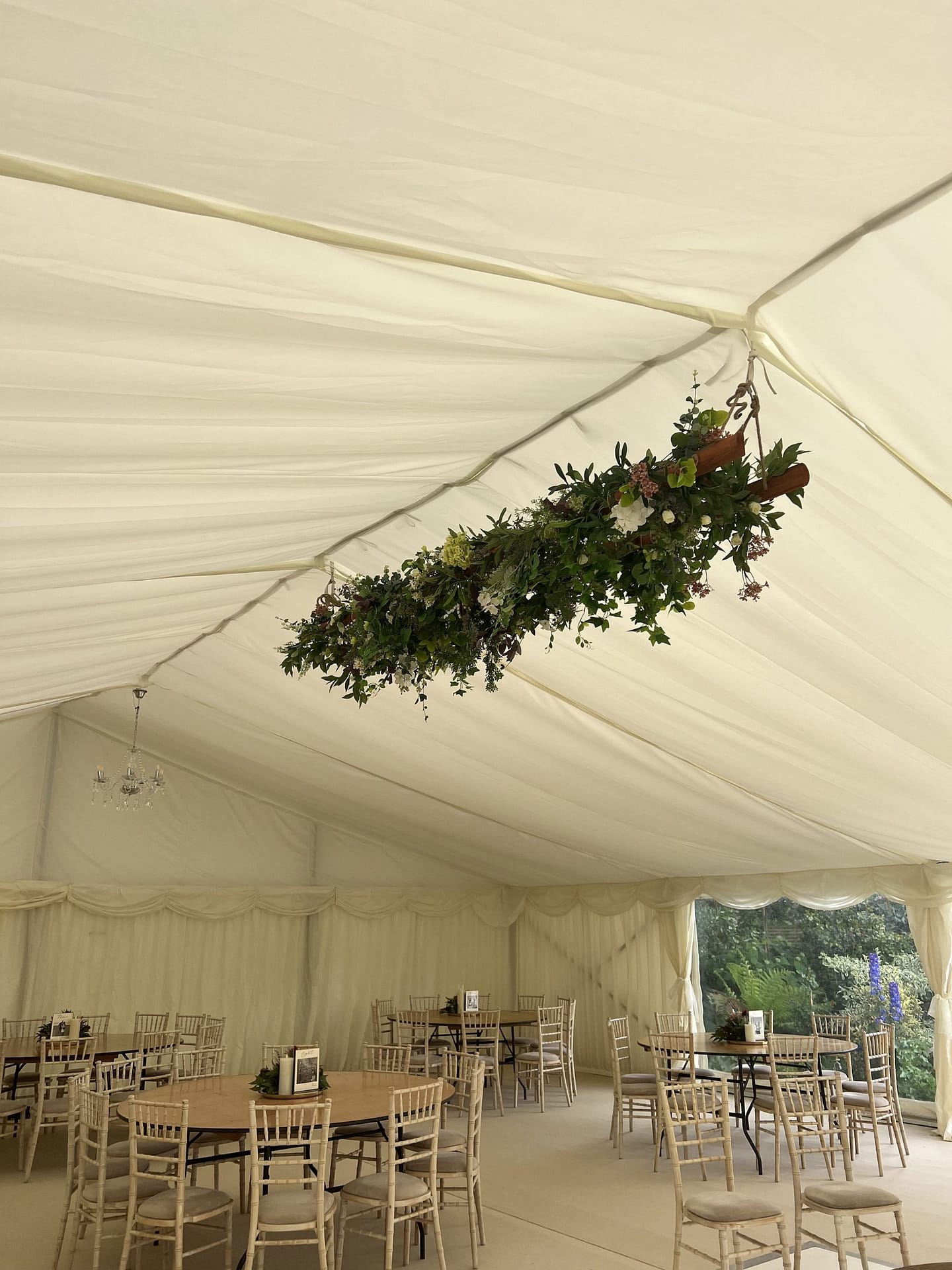 3m Floral Ladder - Marquee, decor & event furniture hire